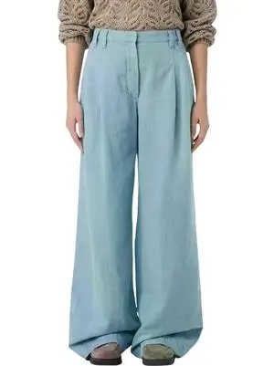 BRUNELLO CUCINELLI Pleated Wide-leg Trousers