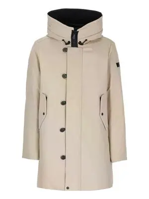 Peuterey Kasa Ki 05 Down-feather Hooded Parka - Neutrals