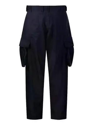 Comme Des Garçons Multi-pocket Cargo Pants - Blue