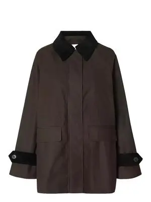 SELECTED X Halley Stevensons Corduroy-collar Jacket