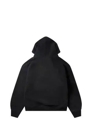 Vaquera Trompe L'oeil Graphic-print Hoodie - Black