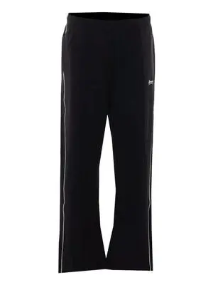 REPRESENT Logo-embroidered Side-stripe Track Pants - Black