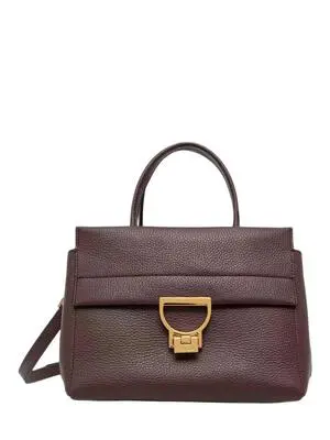 COCCINELLE Arlettis Leather Tote Bag - Red