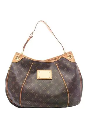 LOUIS VUITTON 2008 Monogram Galliera Pm Shoulder Bag - Brown