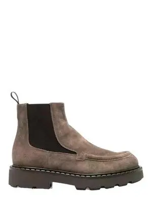 GUGLIELMO ROTTA Wes Suede Chelsea Boots - Brown