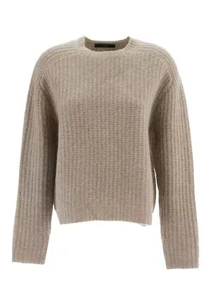 ARCH4 Nisha Ribbed-knit Cashmere Sweater
