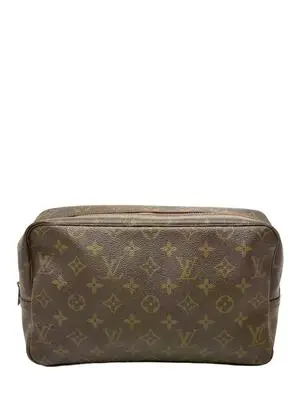 LOUIS VUITTON 1980-2010 Monogram Trousse Toilette 28 Clutch Bag