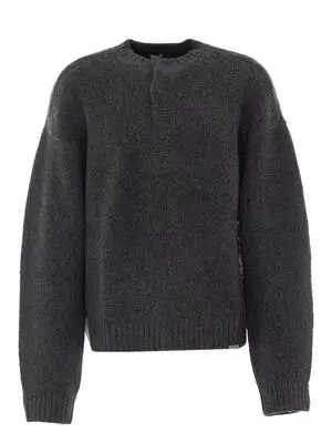 REPRESENT Ramone Half-button Sweater - Grey