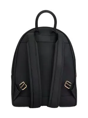 Moschino Logo-plaque Front-pocket Backpack - Black