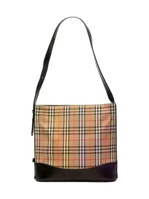 Burberry 2000-2017 Haymarket Check Canvas Tote Bag - Neutrals