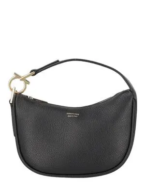 FERRAGAMO Borsa Hobo North South Mini - Black