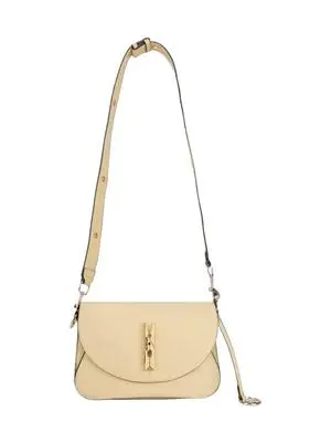 Moschino Clothespin-detail Shoulder Bag - Neutrals