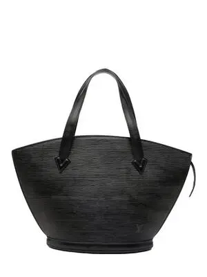 LOUIS VUITTON 1995 Epi Saint Jacques Pm Short Strap Handbag Black