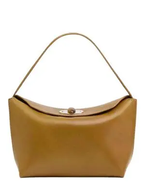 Christopher Esber Mini Turnlock Tote Bag - Brown