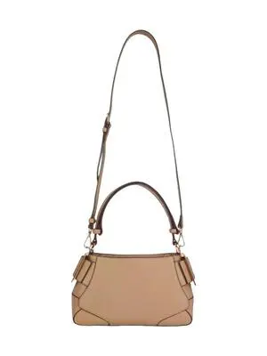 Moschino Buckle-detail Shoulder Bag - Neutrals