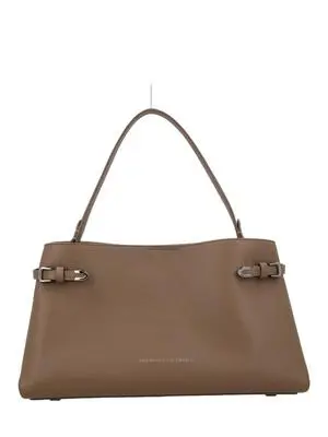 Brunello Cucinelli Borsa In Pelle Granata - Brown