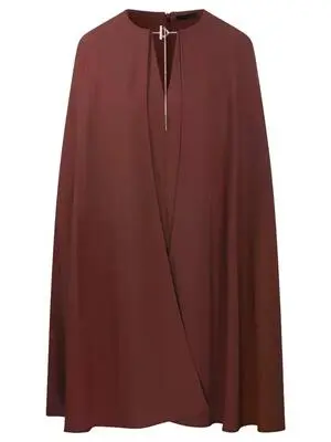 MAX MARA Short Cady Cape Dress