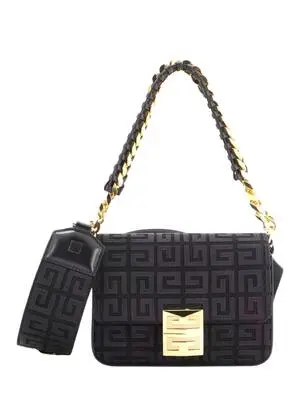 GIVENCHY 4g Woven Chain Top Handle Bag 4g Canvas Small Shoulder Bag