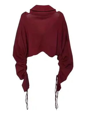 SOLACE LONDON Cut-out Sweater