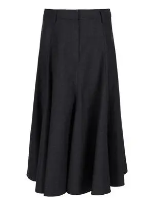 BRUNELLO CUCINELLI Brunello Cucinelli Women Gonna Midi In Lana
