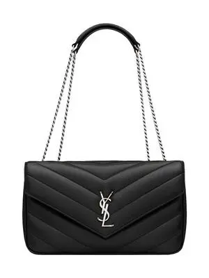 Saint Laurent Borsa Loulou Medium - Black