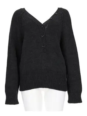 Our Legacy Cardigan In Lana Merino - Gray