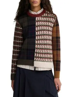 Barbour Ashford Mixed Pattern Sweater - Multi
