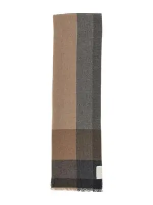 Brunello Cucinelli Sciarpa In Twill - Multicolor