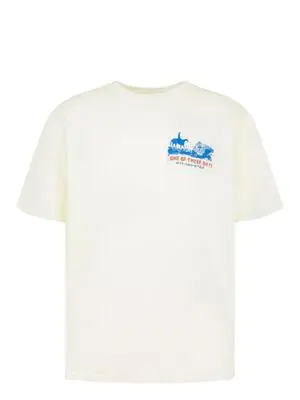 ONE OF THESE DAYS Graphic-print T-shirt - Neutrals