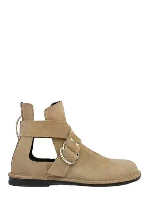 Pierre Hardy Frances Buckle-strap Ankle Boots - Neutrals