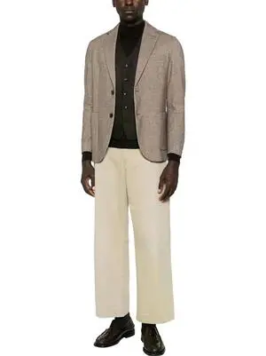 Emporio Armani Button-up Waistcoat - Brown
