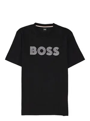 BOSS T-shirt Con Logo - Black