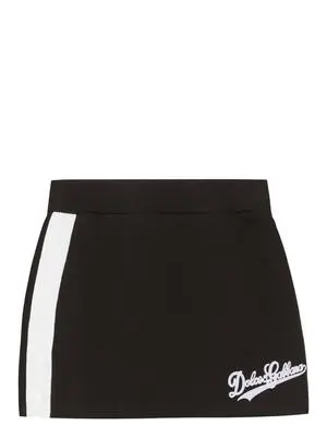 DOLCE & GABBANA Fleece Skirt With Print
