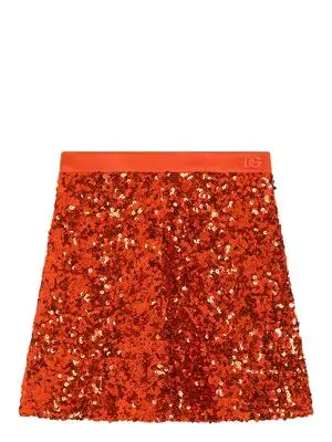 DOLCE & GABBANA Sequin Skirt