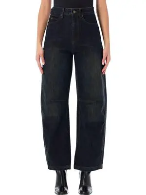 Soeur Eliot Wide-leg Jeans - Black