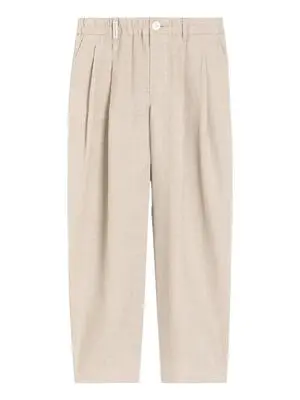Dolce & Gabbana Linen Jogging Trousers - Beige