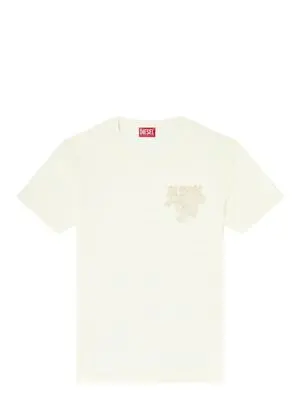 DIESEL® T-adjust-notch T-shirt - White