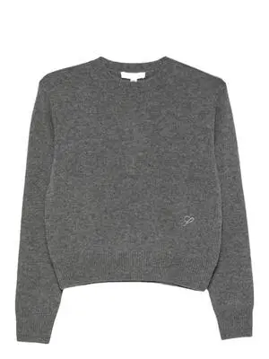 SPORTY  RICH Crystal-embellished Sweater
