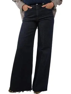 Closed Raw-cut Wide-leg Jeans - Blue