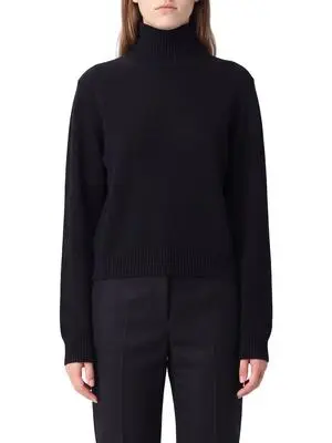 RÓHE Wool And Cashmere Blend Turtleneck Jumper With Ribbed Cuffs And Hem - Black