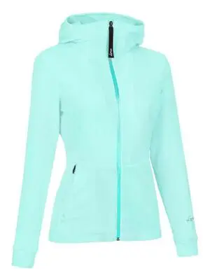 LAMUNT Silvia Waffle-knit Zip-up Jacket - Blue