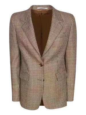 TAGLIATORE Houndstooth-pattern Blazer