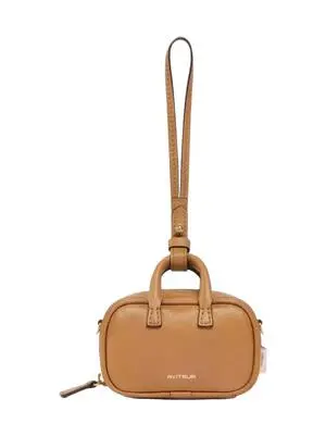 AVITEUR Mini Maia Shoulder Bag - Brown