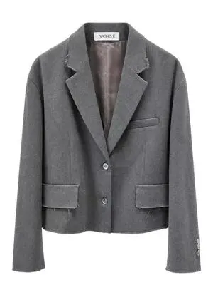 ARCHIVE Gisella Raw-cut Cropped Blazer