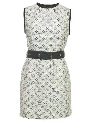 LOUIS VUITTON Monogram-pattern Mini Dress