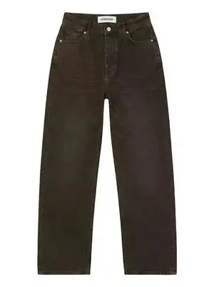 HERSKIND Lulu High-rise Wide-leg Jeans - Brown
