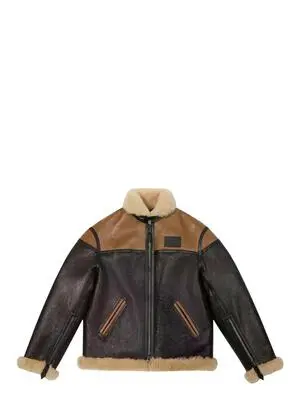 KENZO Flying Boke Shearling Jacket