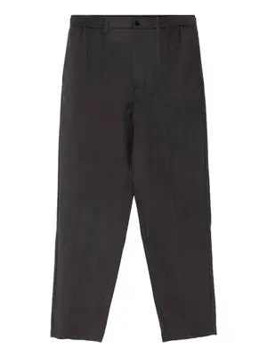 Emporio Armani Elasticated-waist Trousers - Grey