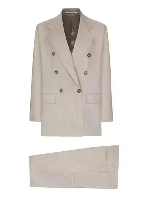 Tagliatore Double-breasted Suit - Neutrals