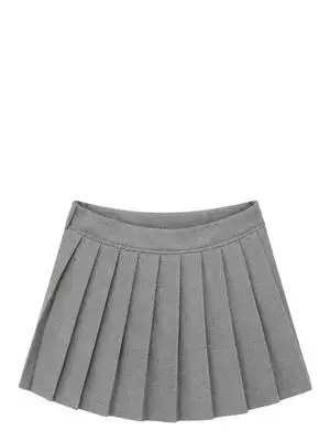 NINE:INTHE:MORNING Blair Pleated Mini Skirt